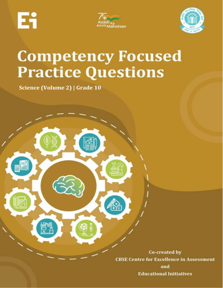 Grade 10 Science: Competency Focused Practice Questions