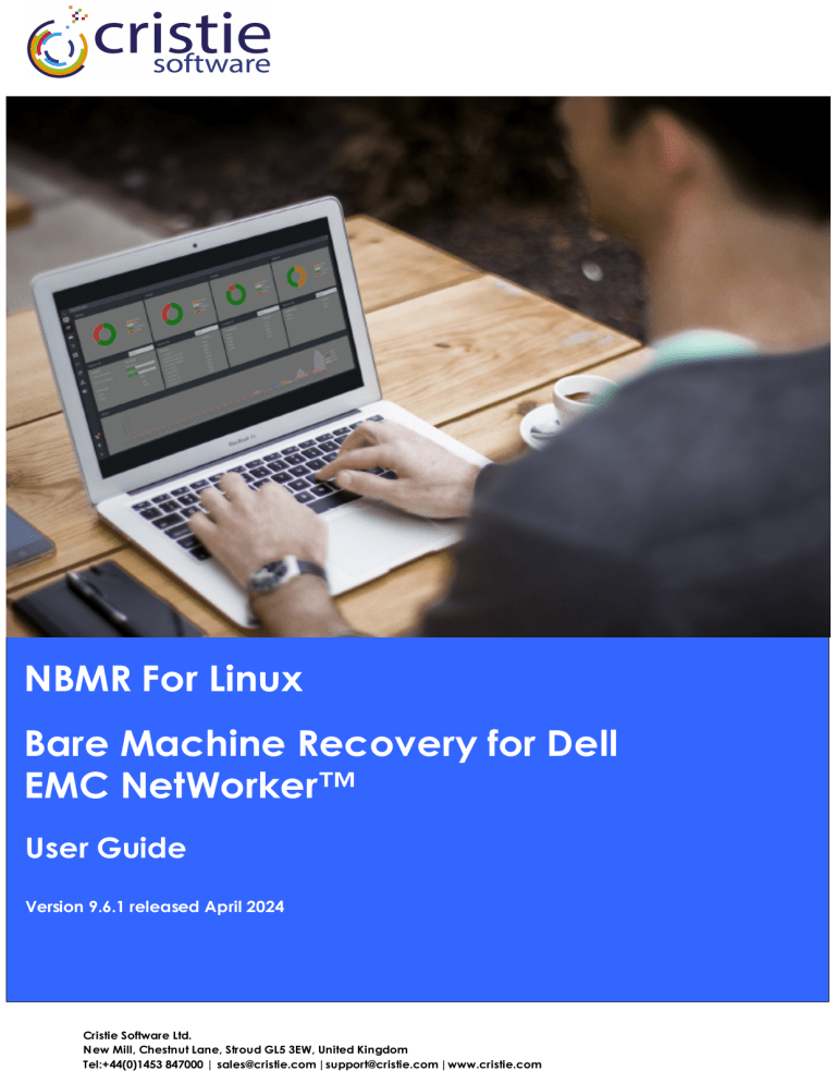 NBMR for Linux: Dell EMC NetWorker User Guide