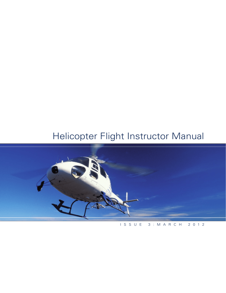 Helicopter Flight Instructor Manual