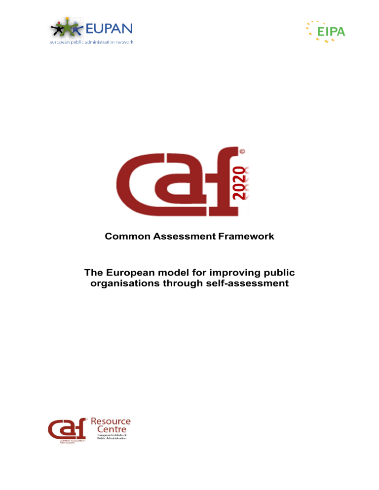 Common Assessment Framework (CAF) Guide