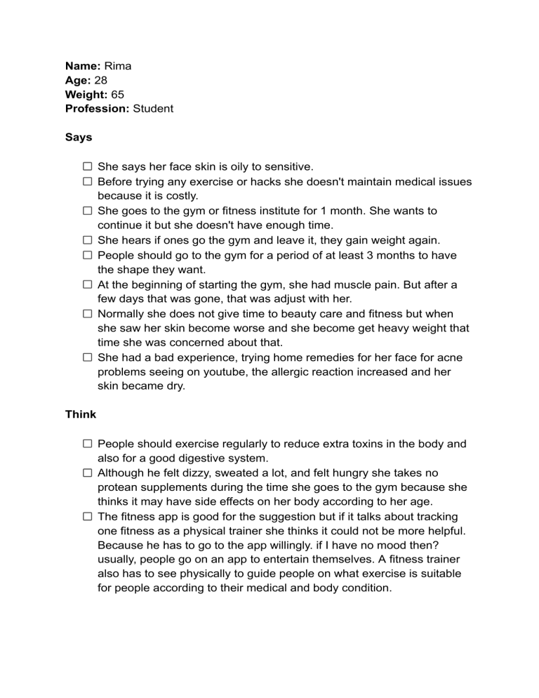 Student Health & Wellness Survey: Skincare & Fitness Habits