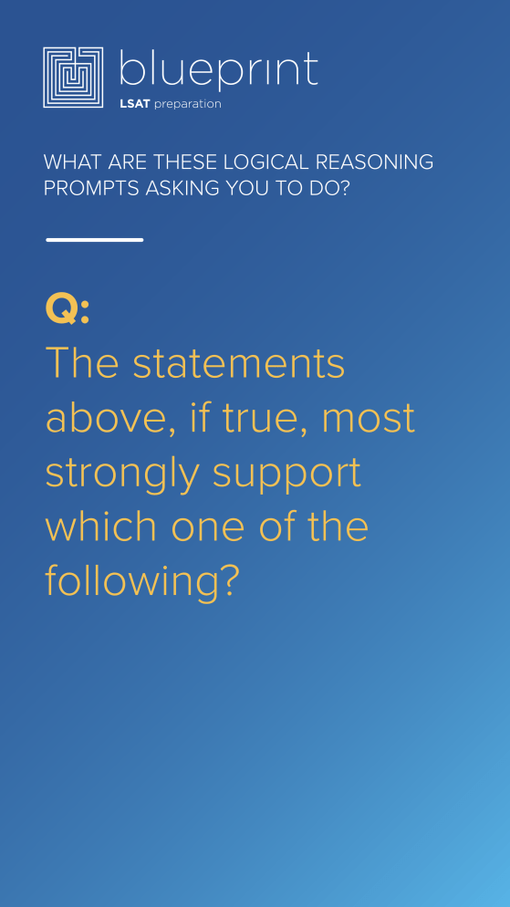 LSAT Logical Reasoning: Question Types & Strategies