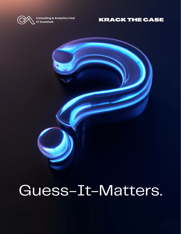 Guesstimation Guide: Case Interview Practice