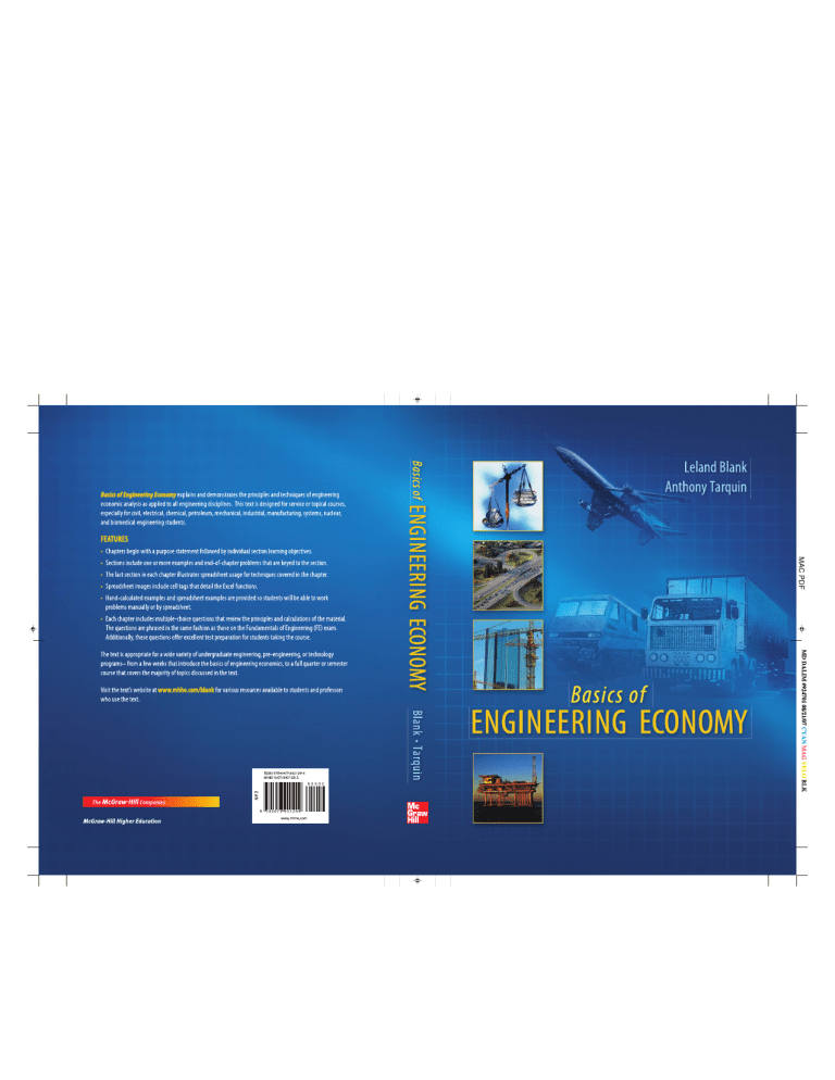 Engineering Economy Basics: Textbook