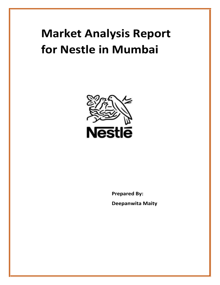 Nestle Mumbai Market Analysis Report: Competitive Landscape