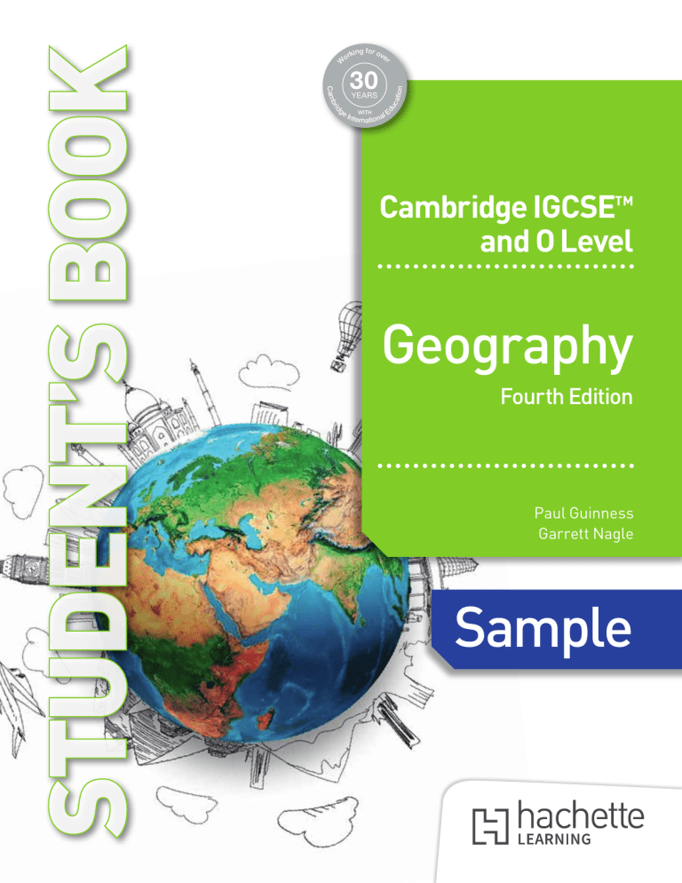 Cambridge IGCSE & O Level Geography Textbook