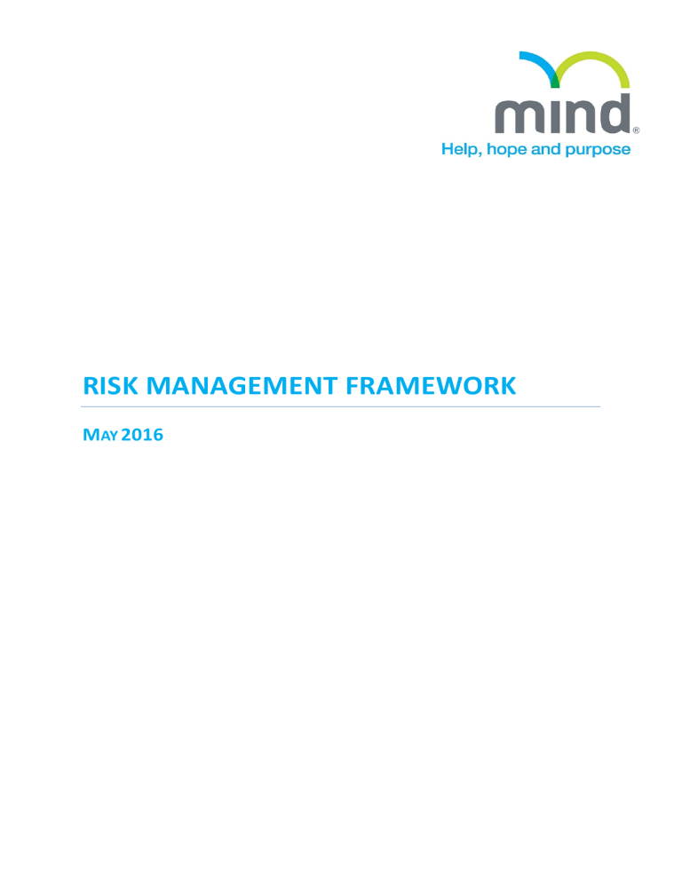 Risk Management Framework - Mind Organization