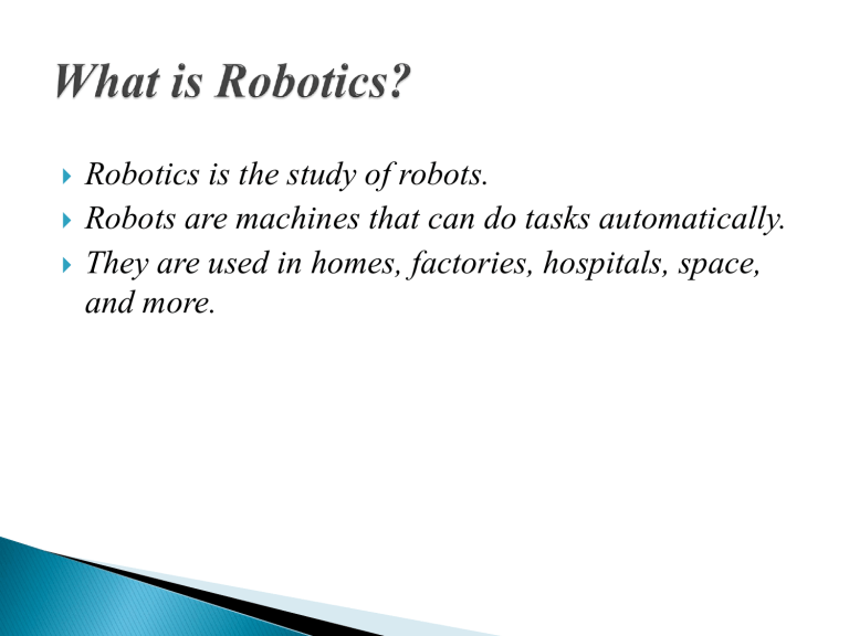 Introduction to Robotics: Types and Applications