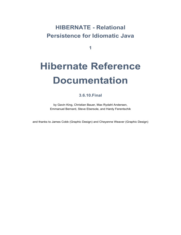 Hibernate Reference Documentation 3.6.10.Final