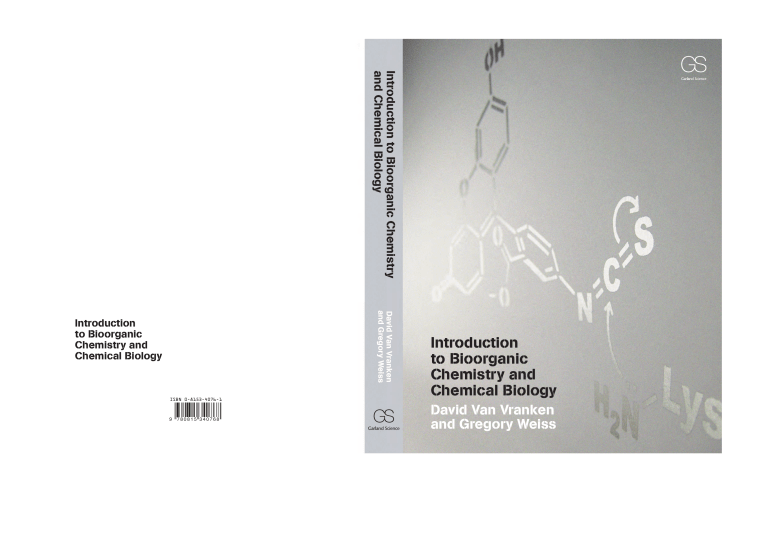 Bioorganic Chemistry & Chemical Biology Textbook