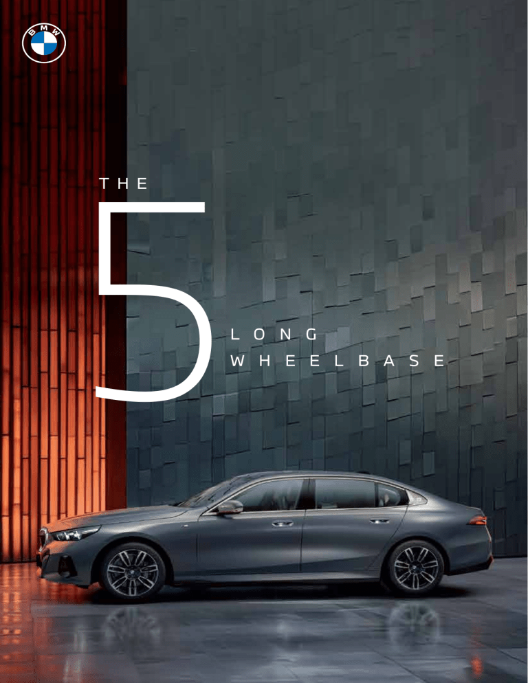BMW 5 Series Long Wheelbase Brochure: Design, Comfort & Tech