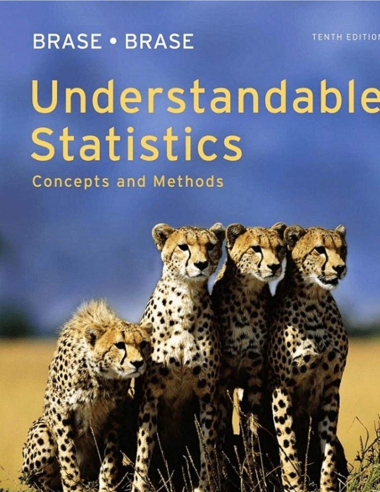 Understandable Statistics: Concepts and Methods