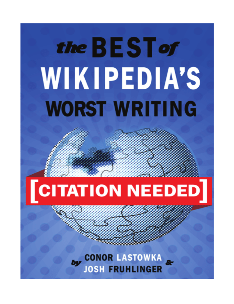 Best of Wikipedia's Worst Writing: A Humorous Collection