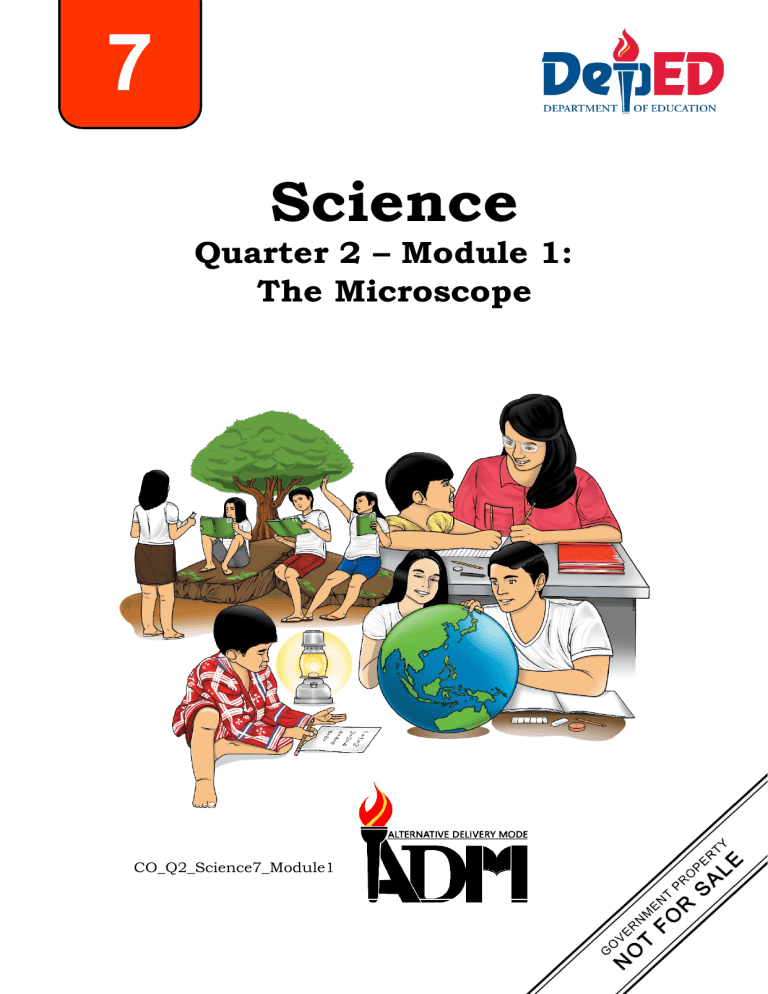 Science Module: The Microscope - Parts & Functions