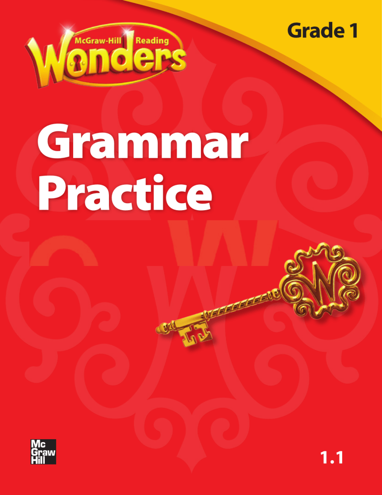Grade 1 Grammar Practice: Sentences & Word Order