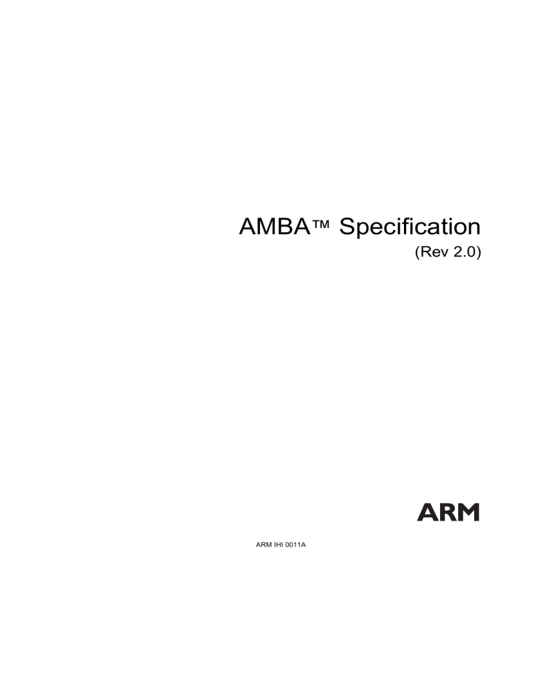 417-AMBA Specification