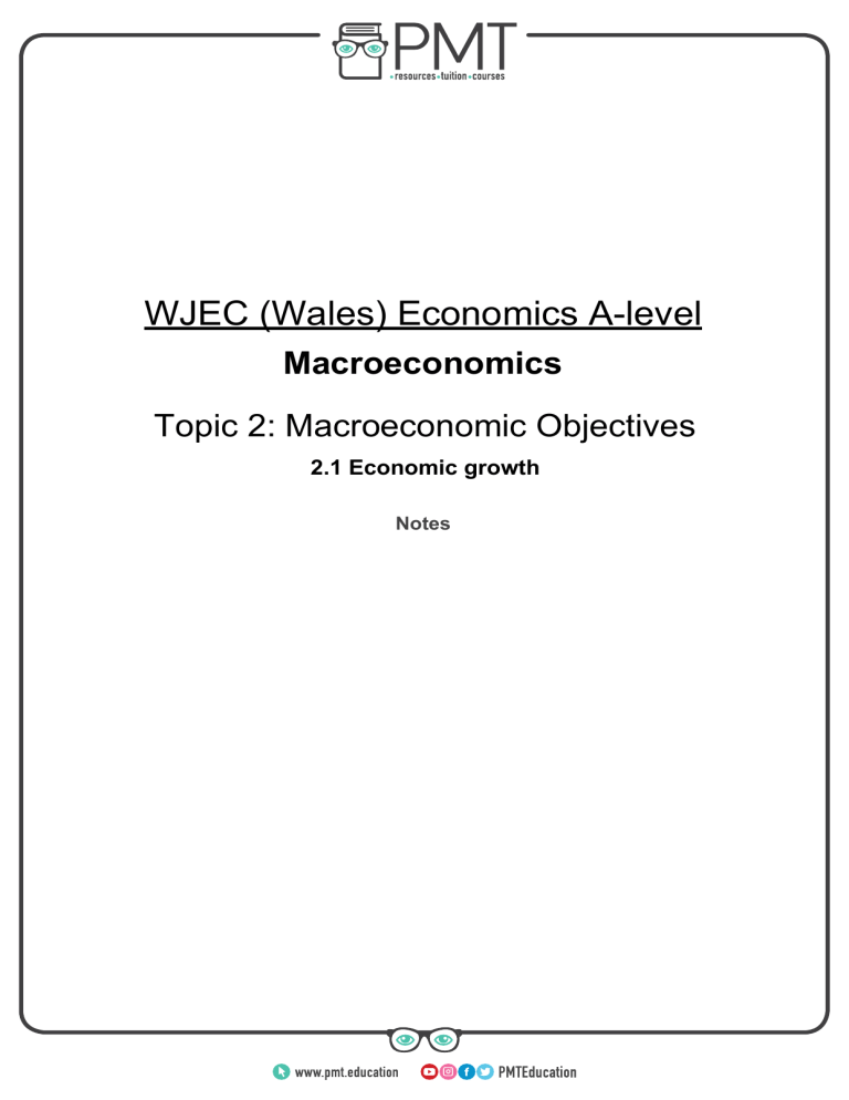Economic Growth: Macroeconomics Notes for A-Level Economics