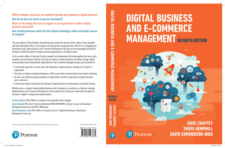 Digital Business & E-Commerce Management: Strategy & Implementation