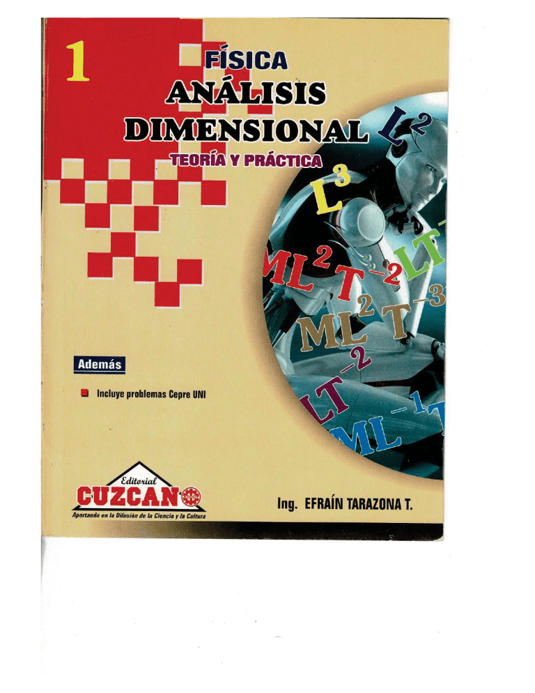 01.- ANÁLISIS DIMENSIONAL