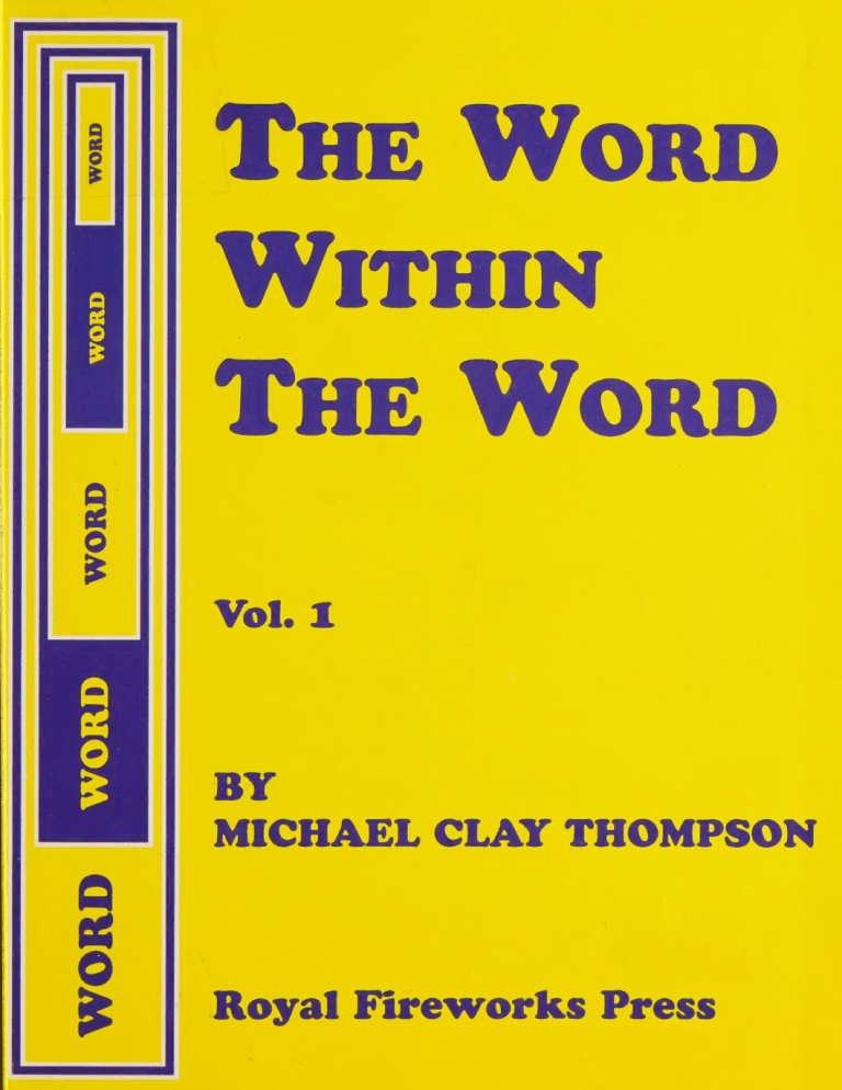 Word Within the Word Vol. 1