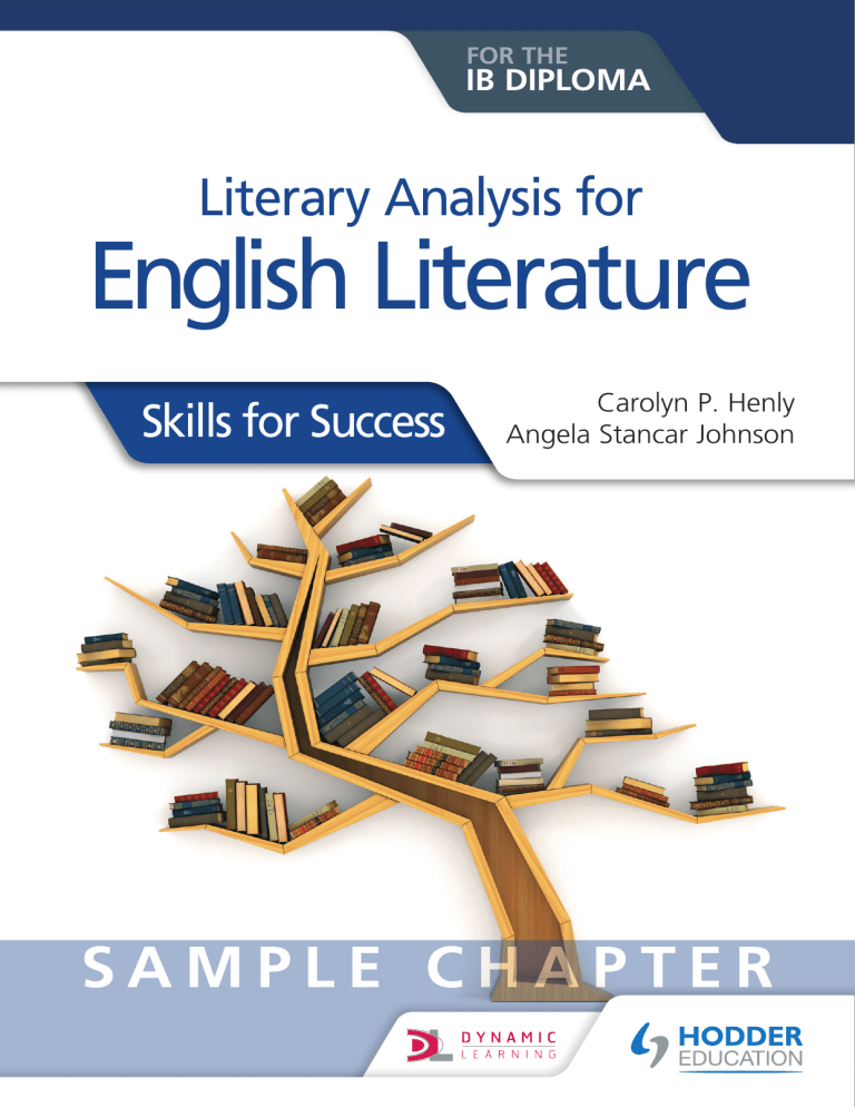 Literary Analysis for IB Diploma: Sample Chapter