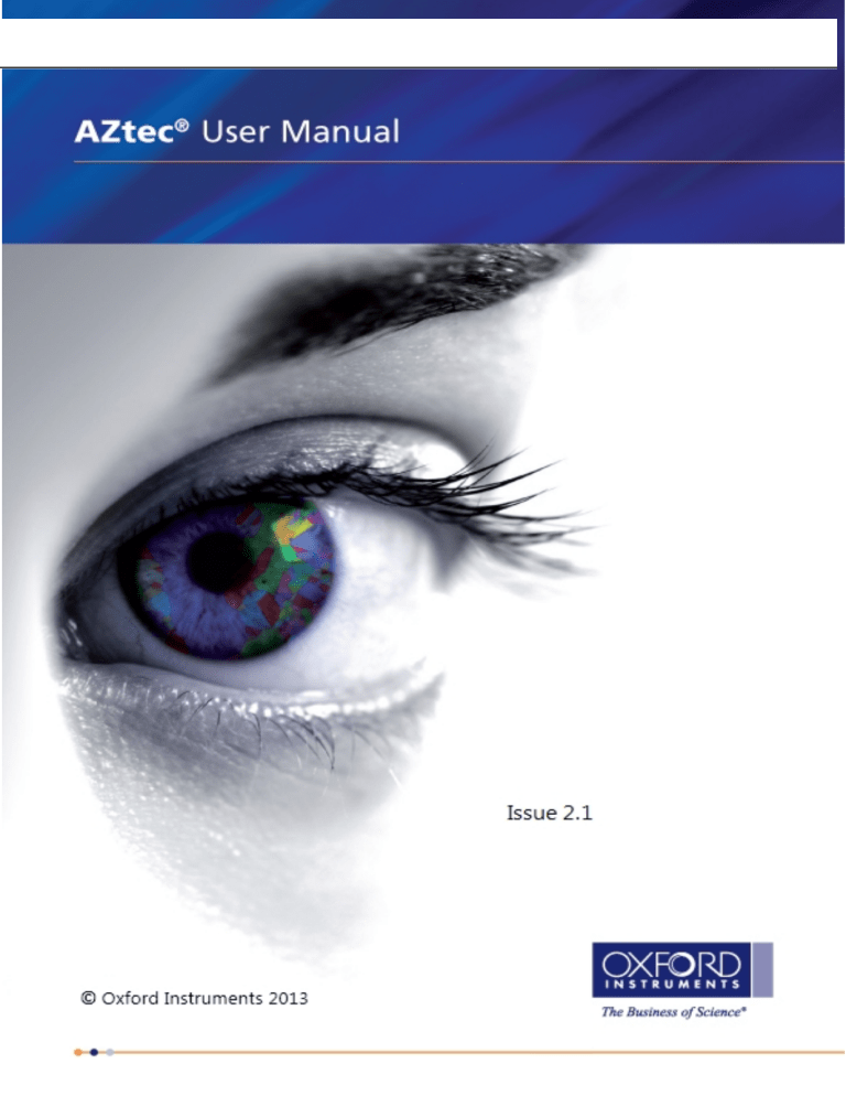 AZtec 2.1: New Features & Improvements User Manual