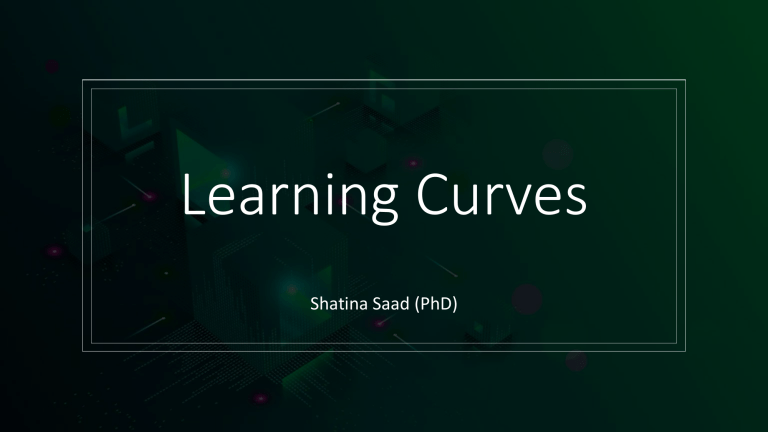 Learning Curves: Cost Reduction & Efficiency