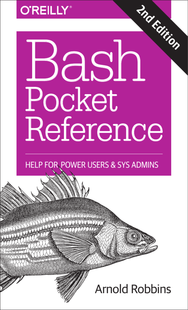Bash Pocket Reference: Command Line Guide
