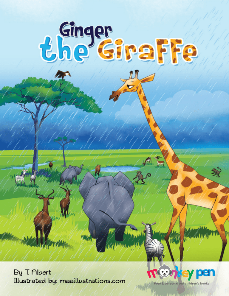 Ginger the Giraffe: A Children's Story About Friendship