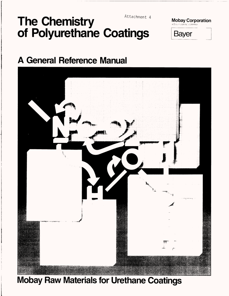 Polyurethane Coatings Chemistry: A Reference Manual