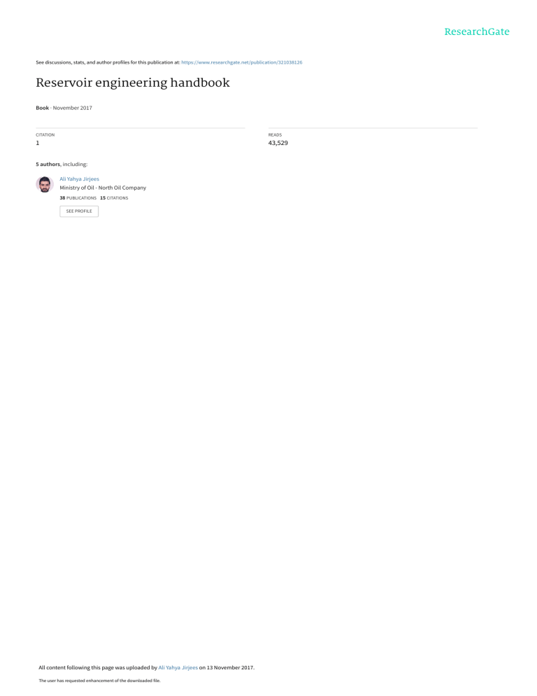 Reservoir Engineering Handbook