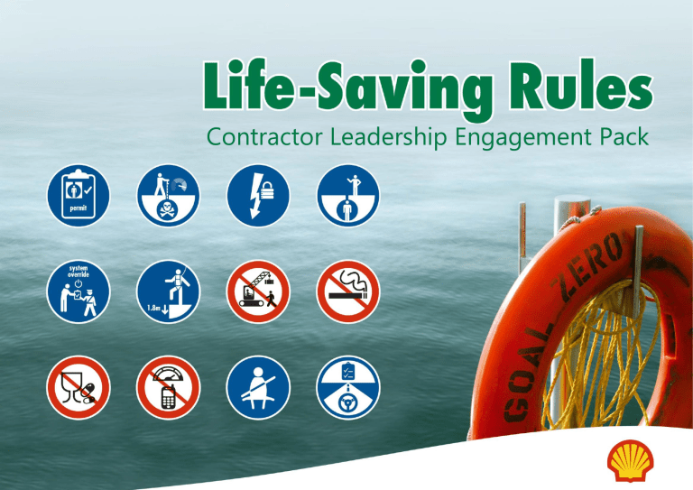 Shell Life-Saving Rules: Contractor Safety Presentation