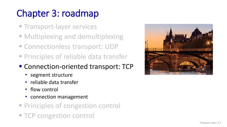 TCP Transport Layer: Reliable Data Transfer & Flow Control
