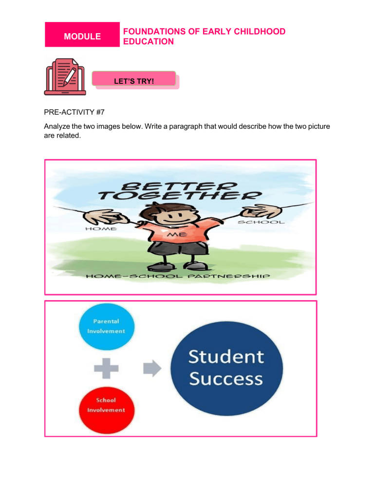 Home-School Partnership in Early Childhood Education