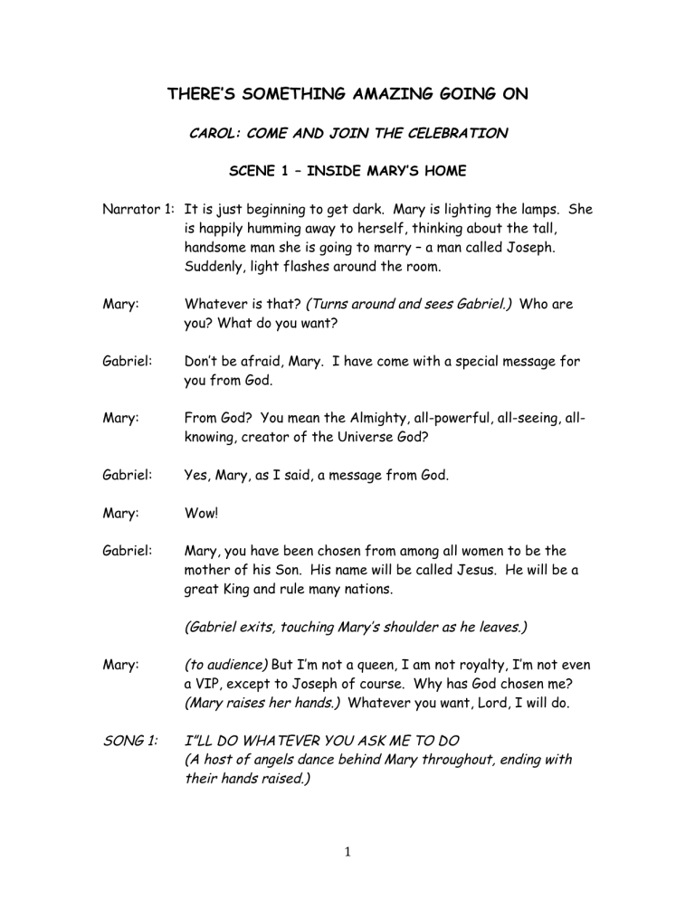 Christmas Nativity Play Script for Elementary School