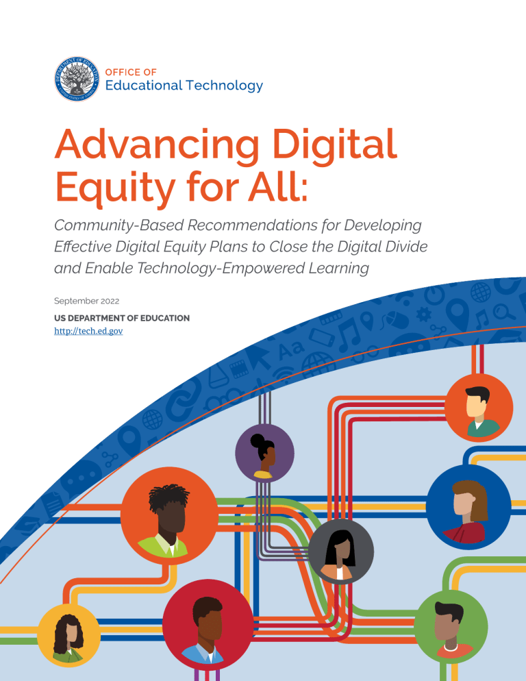 Advancing Digital Equity: Community Recommendations
