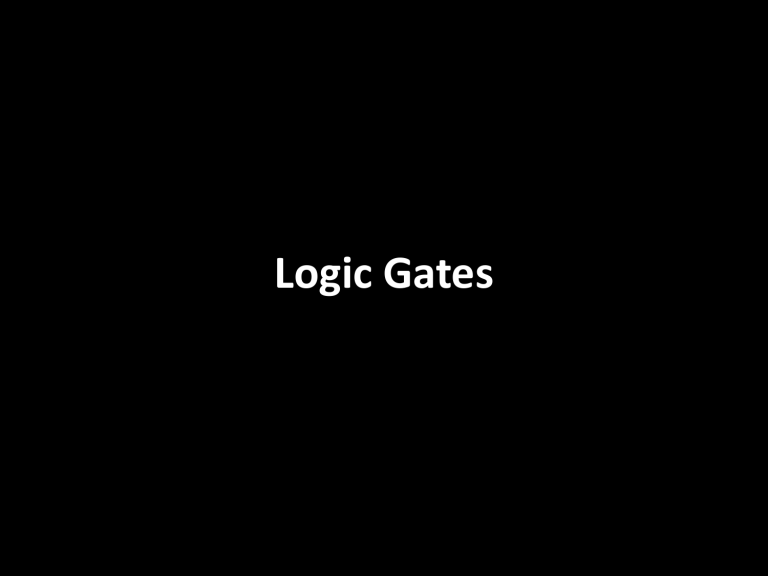 Logic Gates: AND, OR, NOT, NAND, NOR, XOR - Digital Circuits