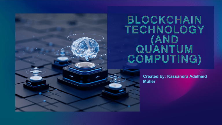 Quantum Computing, Blockchain & Recursive Patterns