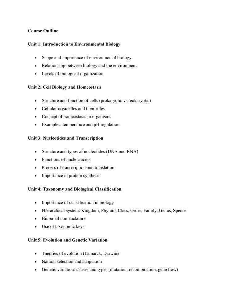 environmental biology