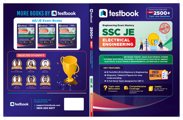 SSC JE Electrical Engineering Exam Prep: PYQs & Mock Tests