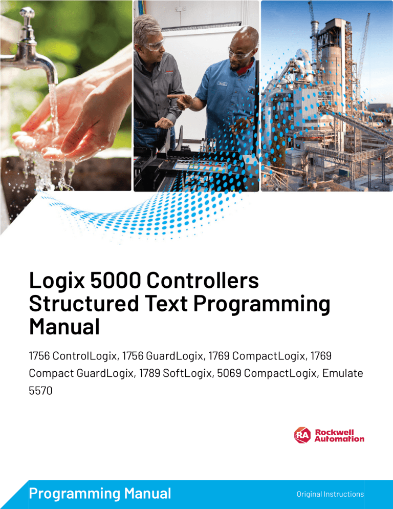 Logix 5000 Structured Text Programming Manual
