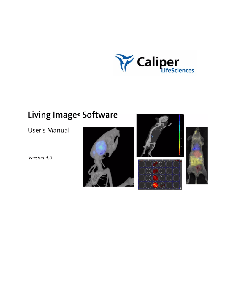 Living Image Software User Manual v4.0
