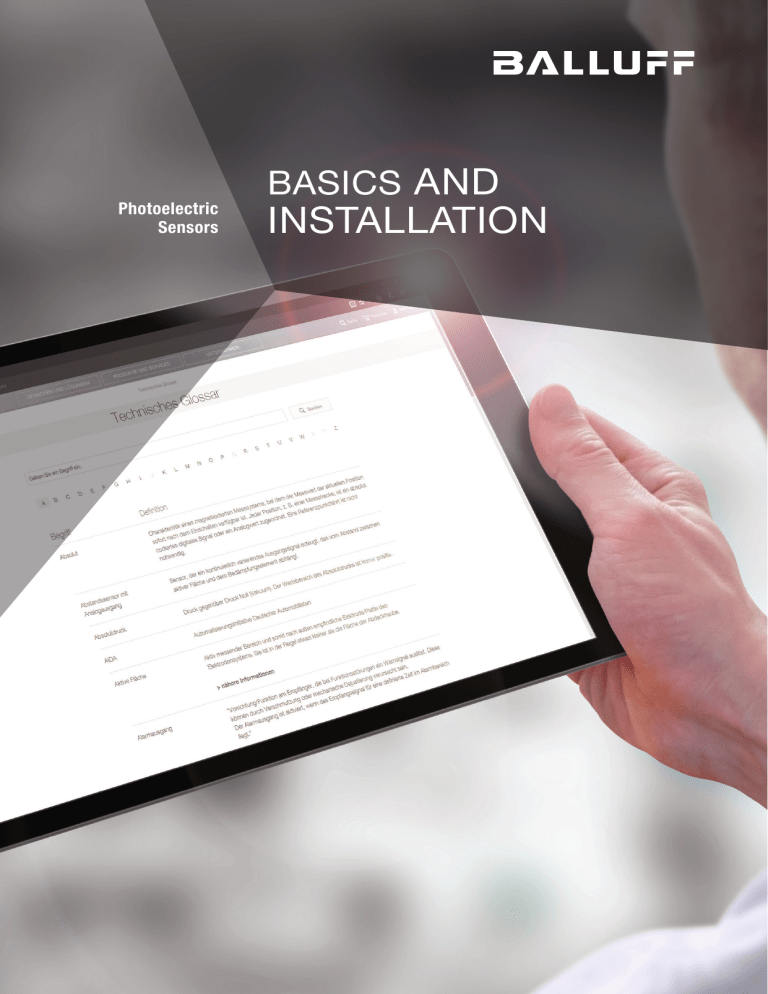 Photoelectric Sensors: Basics and Installation Guide