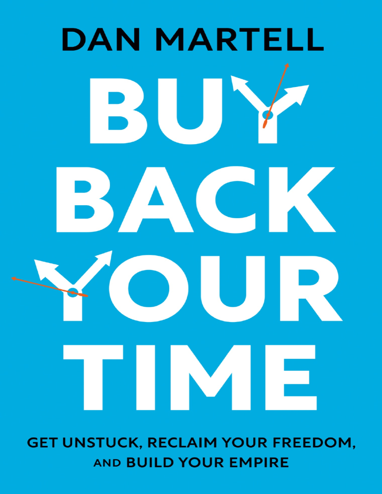 Buy Back Your Time: Entrepreneurship & Time Management