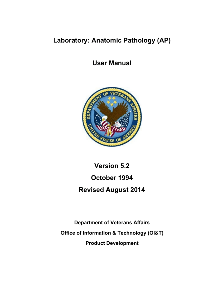 Anatomic Pathology - Workflow
