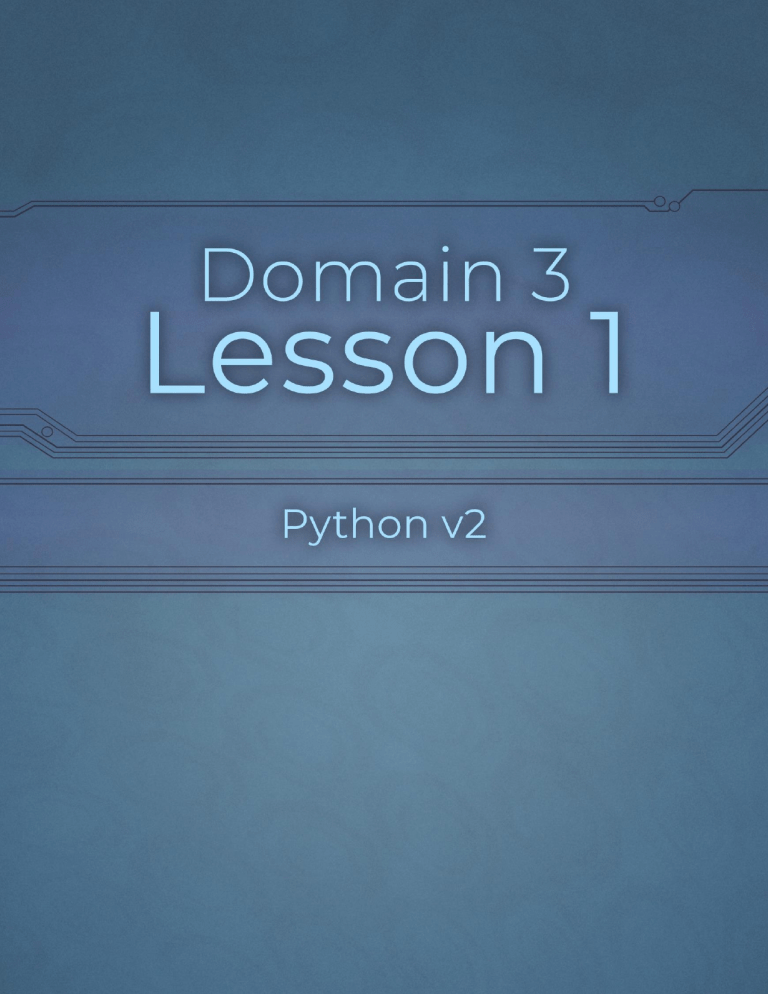 Python v2 D3 Projects