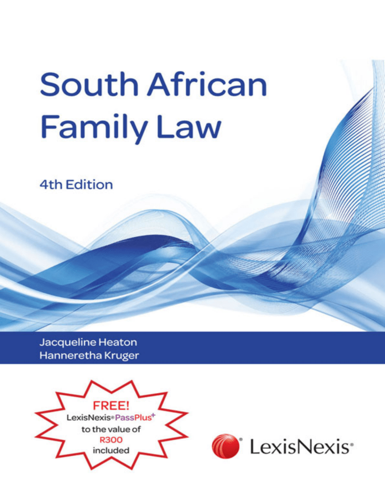 South African Family Law Textbook, 4th Edition