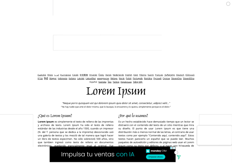 Lorem Ipsum: Historia y uso como texto de relleno