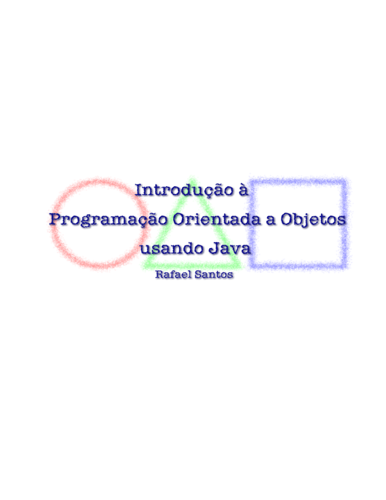 Livro de Programação Orientada a Objetos Java