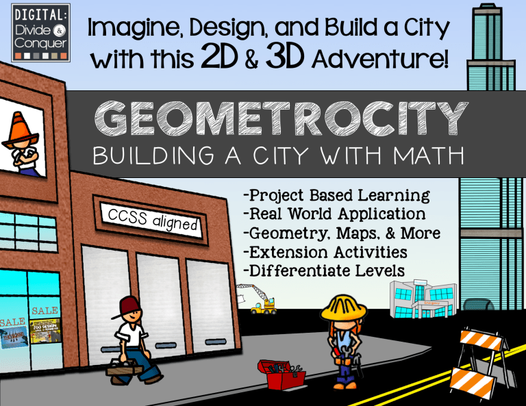 Geometrocity: Building a City with Math - Project Based Learning